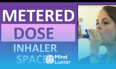 Learn Metered Dose Inhaler MDI with Spacer Demonstration Nursing - Mind ...