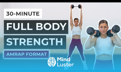 Learn 30 Minute Full Body Dumbbell AMRAP Workout - Mind Luster