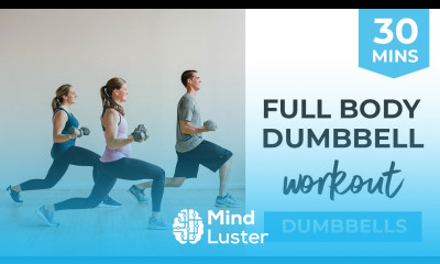 Learn 30 Minute Full Body Workout With Dumbbells HIIT Pyramid - Mind Luster