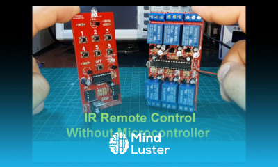 Learn How to make IR Remote control without microcontroller with 6 Channels - Mind Luster
