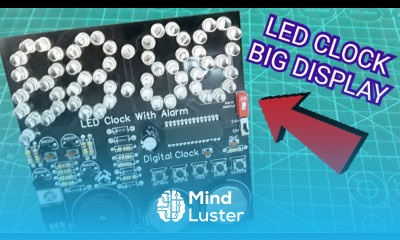 Learn Digital LED Clock 24Hr With Single IC Without Microcontroller Big Display LED Clock - Mind ...