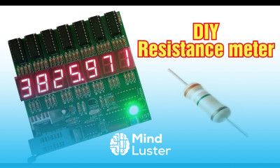 Learn DIY Ohm Resistance Meter without Using Microcontroller - Mind Luster
