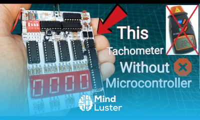 Learn Non Contact Tachometer Without Microcontroller Tachometer Explained - Mind Luster