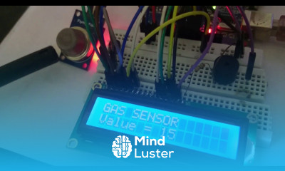 Learn Arduino Gas leakage sensor with LCD display with code - Mind Luster