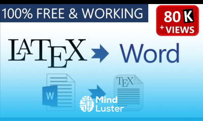 Learn How to Convert Latex to Word FREE and Working GrindEQ Latex to ...