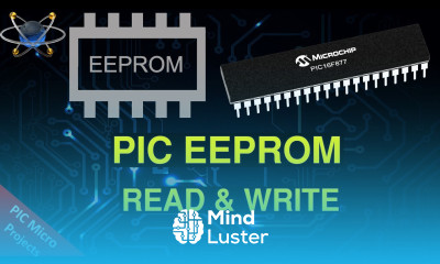 Learn How to read write EEPROM PIC 16F877A Microcontroller EEPROM Basics Proteus simulation C ...
