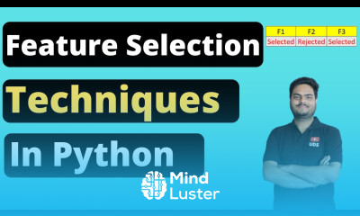 Learn Feature Selection techniques in Python feature selection machine learning machine learning ...