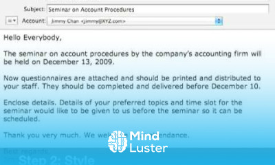 Learn Business English Email Writing for ESL ET 06 Making Requests - Mind Luster