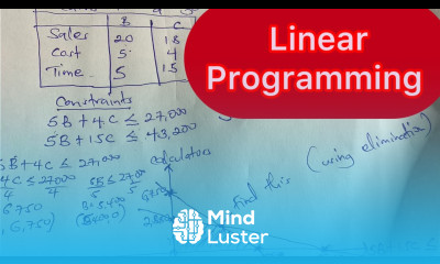 Learn Linear programming - Mind Luster