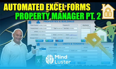 Learn How To Create Automated Excel Forms Add Attachments Rental Property Manager Pt 2 - Mind Luster