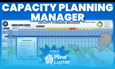 Learn How To Create A Capacity Planning Manager In Excel From Scratch FREE TEMPLATE - Mind Luster
