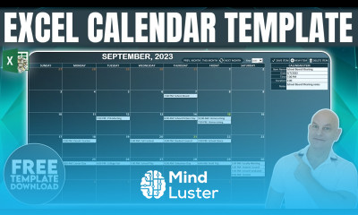 Learn How To Make A Calendar In Excel 2024 For Unlimited Years From Scratch Free Template - Mind ...