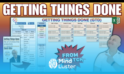 Learn How To Turn Excel Into The Ultimate Getting Things Done Tool FREE DOWNLOAD - Mind Luster