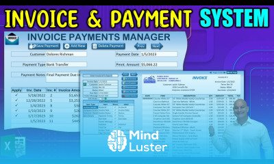 Learn Watch Me Create This Invoice Payment System In Excel FROM SCRATCH FREE DOWNLOAD - Mind Luster