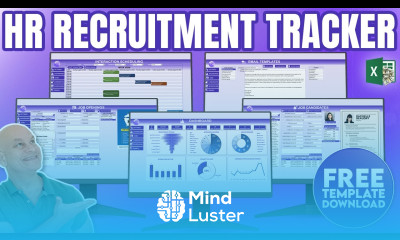 Learn Create Your Own HR Recruitment Tracking Application Dashboard In Excel Free Template ...