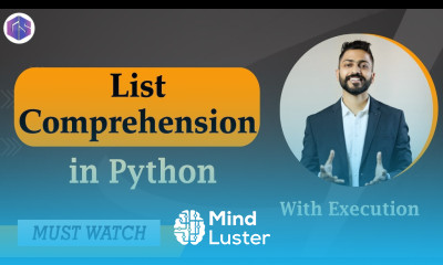 Learn List Comprehension in Python with Execution Best Python Tutorials for Beginners - Mind Luster
