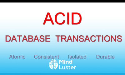 Learn Database Transactions ACID - Mind Luster