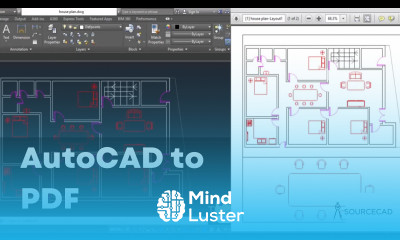 Learn How to print AutoCAD drawing to PDF - Mind Luster