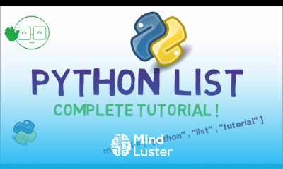 Learn Python Lists a complete tutorial - Mind Luster