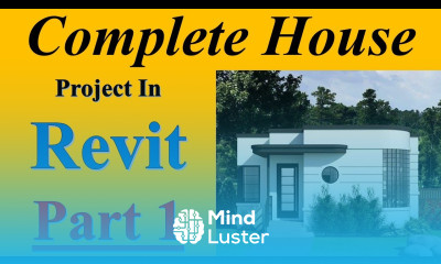 Learn Revit House Project 02 Complete tutorial for Beginner Part 1 - Mind Luster
