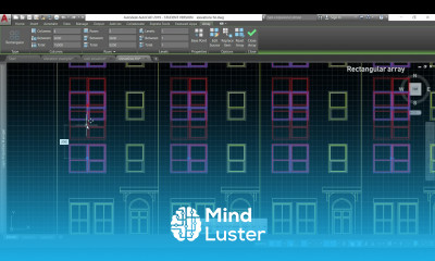 Learn Autocad 2019 Array Rectangular array Polar Array and Path Array ...