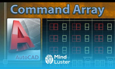 Learn Autocad How to use Array Rectangular Polar and Path - Mind Luster