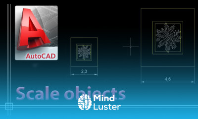 Learn Autocad 2019 Scale objects full tutorial - Mind Luster