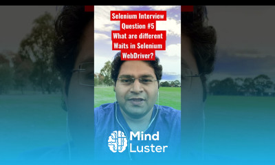 Learn What are different Waits in Selenium WebDriver Selenium interview ...