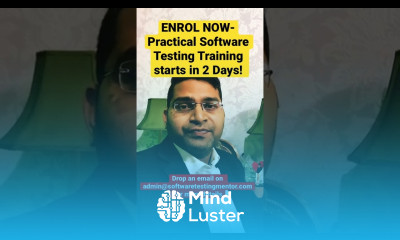 Learn Practical Software Testing Training Instructor Led Batch from 1st ...