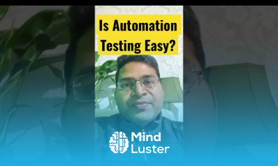 Learn Is Automation Testing Easy shorts - Mind Luster