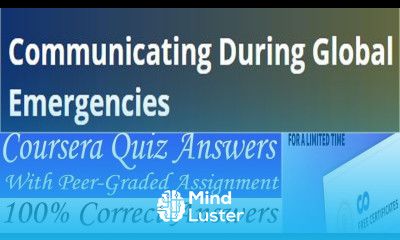 Learn Communicating During Global Emergencies Coursera Quiz Answers Week 1 3 Answers With ...