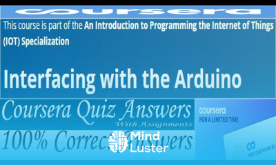Learn Interfacing with the Arduino Coursera Quiz Answers Week 1 4 All Quiz Answers with ...