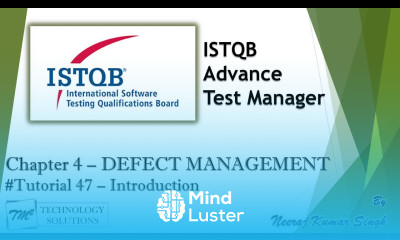 Learn ISTQB Test Manager 4 1 Introduction Defect Management ISTQB ...