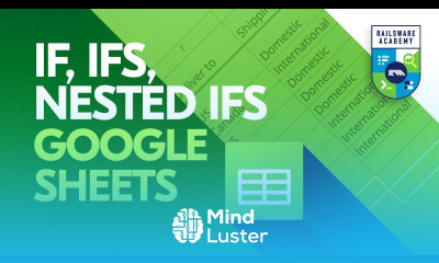 Learn IF IFS Nested IFs Functions in Google Sheets Simple Tutorial with Examples - Mind Luster
