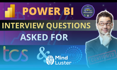 Learn Power BI TCS Wipro Most Important Interview Question Power BI Interview 2024 - Mind Luster