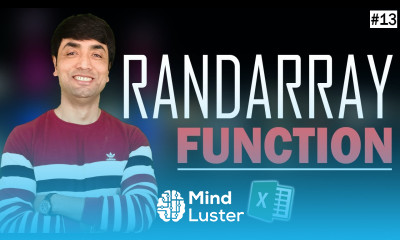 Learn RANDARRAY Function in Excel Generate Random Numbers using RANDARRAY Formula - Mind Luster
