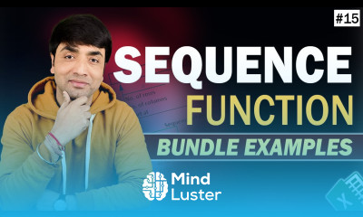 Learn Sequence Function in Excel Explanation with Bundle Examples - Mind Luster