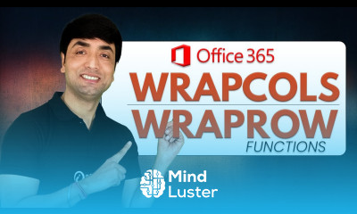 Learn Excel WRAPCOLS WRAPROWS Function Office 365 - Mind Luster