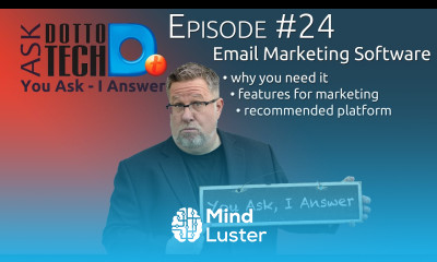 Learn Email Marketing Software for Beginners ADT 24 - Mind Luster