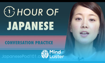 Learn 1 Hour of Japanese Conversation Practice Improve Speaking Skills ...