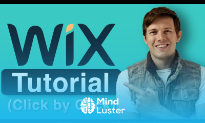 Learn Create A Professional Website Easily Wix Tutorial 2024 Click by Click Website Design ...