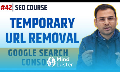 Learn How to Remove URL Temporary from Google Search Remove URLs from Google SEO Course 42 ...