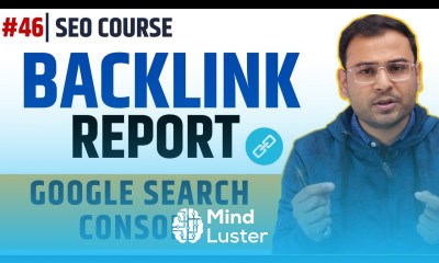 Learn Check Backlinks in Google Search Console Links Report in Google Search Console SEO Course ...