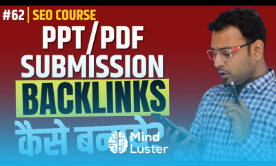 Learn How to Create PPT PDF Submission Backlinks for SEO PPT Submission Backlinks SEO Course 62 ...