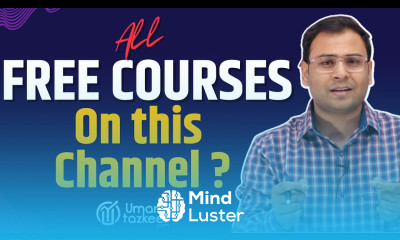 Learn All Free Playlist and Courses on this Channel - Mind Luster