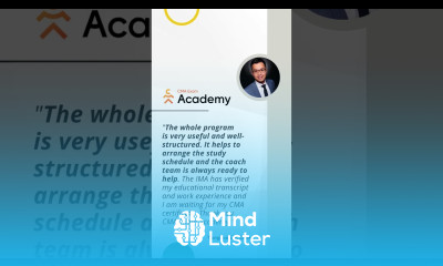 Learn Real People Real Results CMA Success Story - Mind Luster