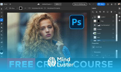 Learn Photoshop On The Web NEW Jaw Dropping Online Editor - Mind Luster