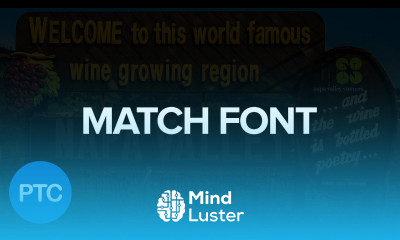 Learn How To Match Fonts In Photoshop - Mind Luster