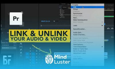 Learn Link and Unlink Your Audio and Video in Premiere Pro - Mind Luster