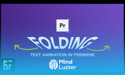Learn Folding Text Animation Premiere Pro Tutorial - Mind Luster